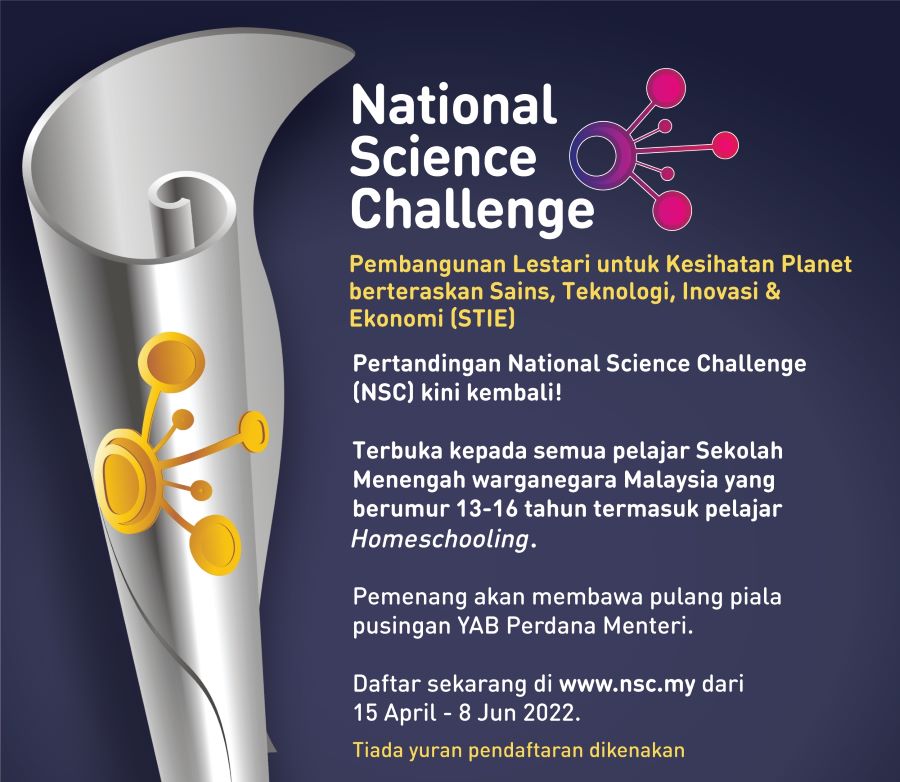 Akademi Sains Malaysia anjur National Science Challenge 2022 rebut ...